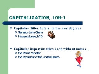 Capitalization Overview | PPT