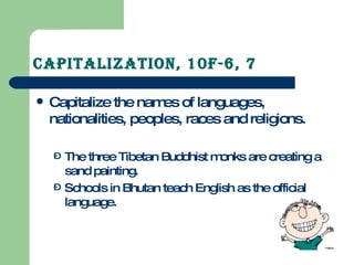Capitalization Overview | PPT