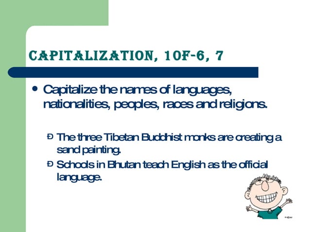 Capitalization Overview | PPT