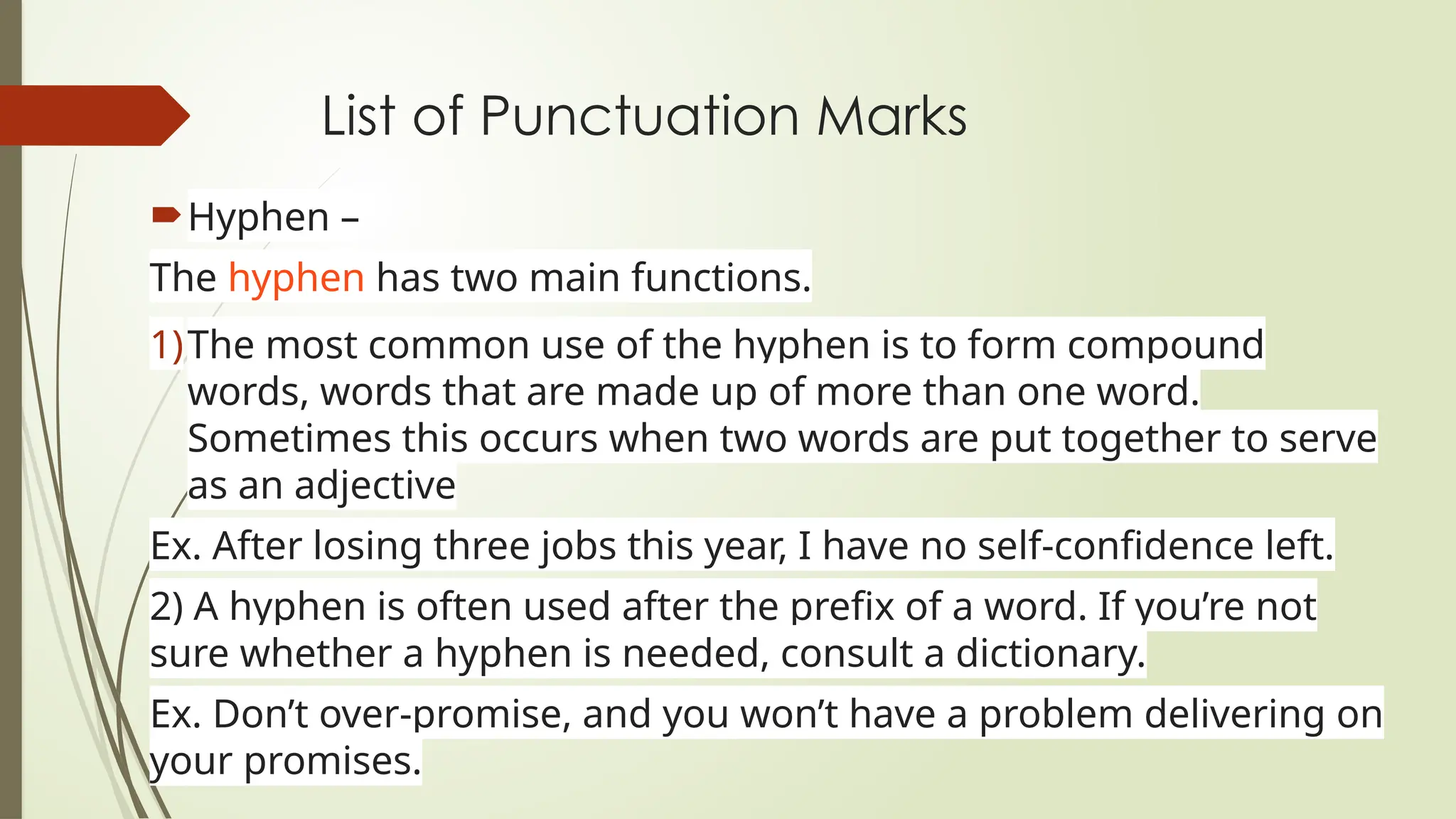 CAPITALIZATION & PUNCTUATION MARKS for grade 9 | PPTX