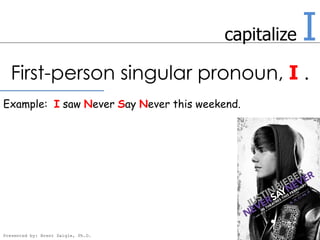 Capitalization rules | PDF