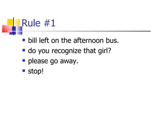 Capitalize Good Afternoon