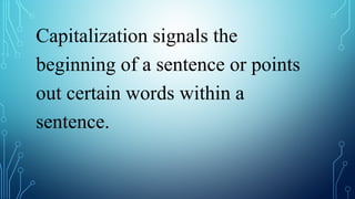 Capitalization rules | PPT