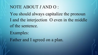 Capitalization rules | PPT