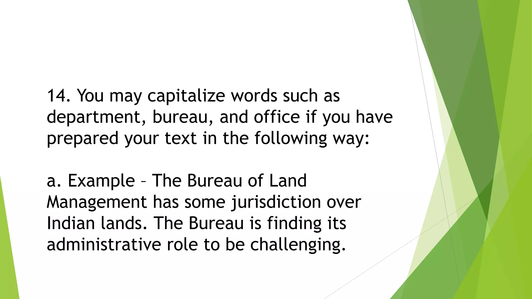 CAPITALIZATION_RULES.pptx | Desktop Publishing | Computer Software and ...