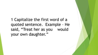 CAPITALIZATION_RULES.pptx | Desktop Publishing | Computer Software and ...