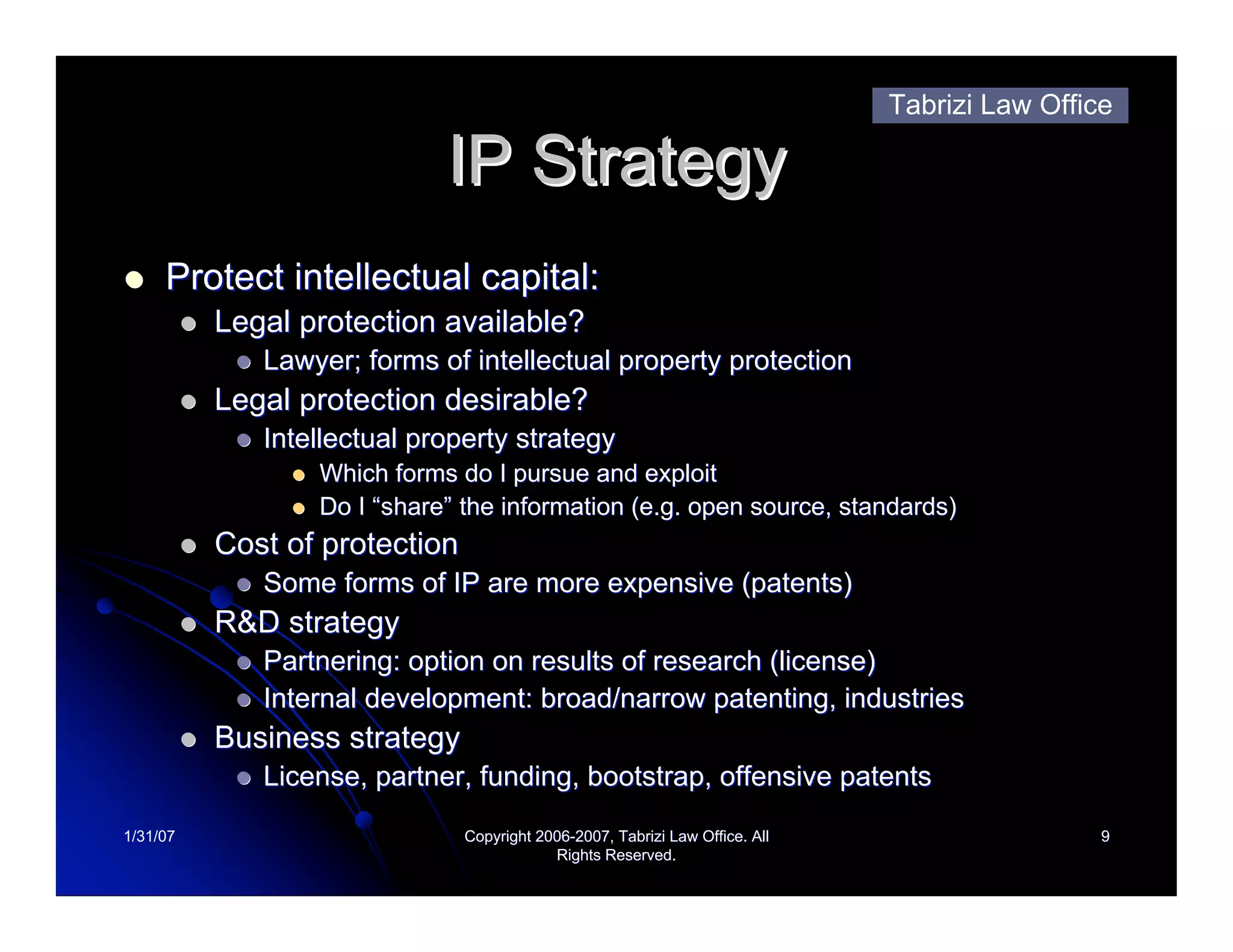 Capitalizing on Your Intellectual Capital | PPT