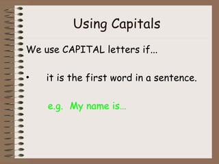 Capital Letters | PPT