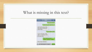 Capital letters & full stops | PPTX