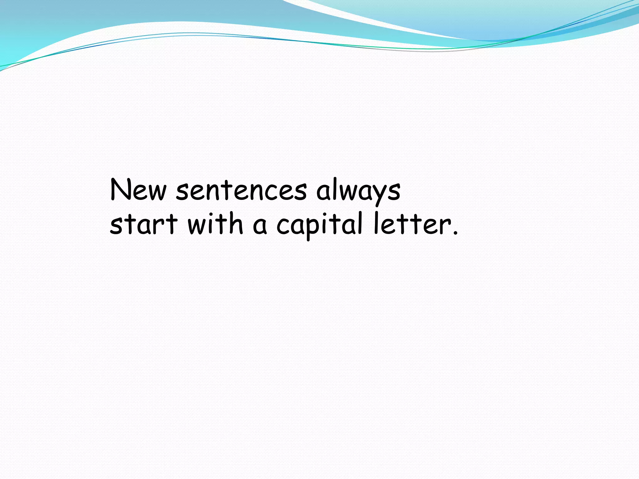 Capital letters powerpoint | PPTX