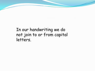 Capital letters powerpoint | PPTX