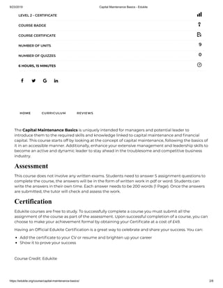 Capital Maintenance Basics - Edukite | PDF