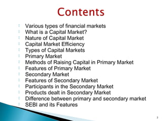 Capital market | PPT