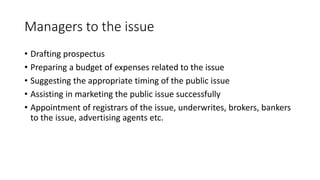 Capital market, Types of issue at primary market,Book Building | PPTX