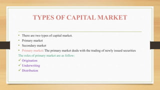 Capital market instrument | PPTX