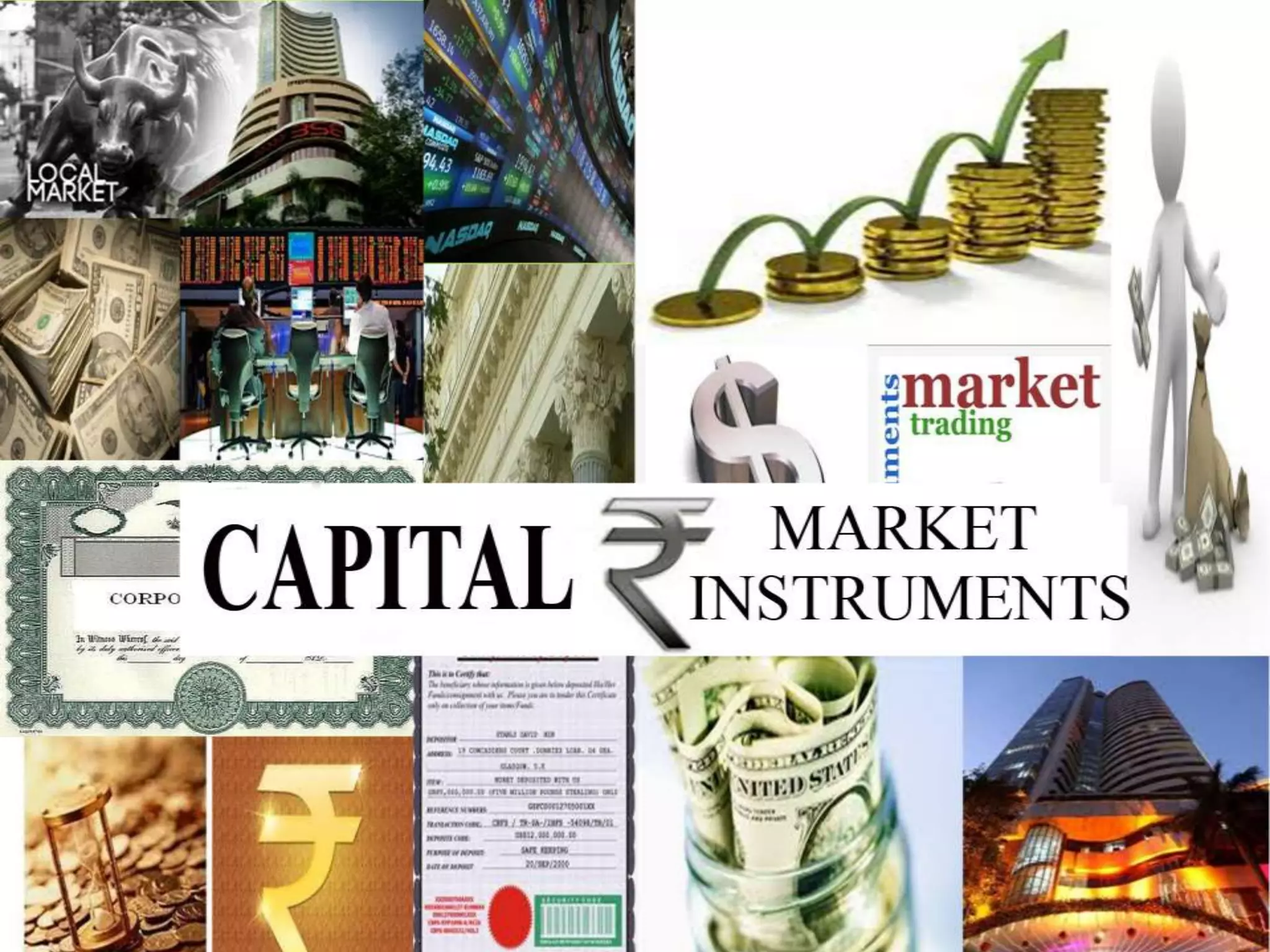 Capital market instruments | PPTX