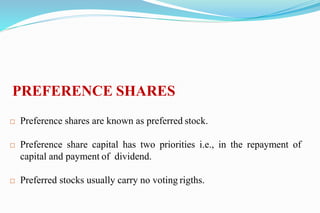 Capital market instruments | PPTX