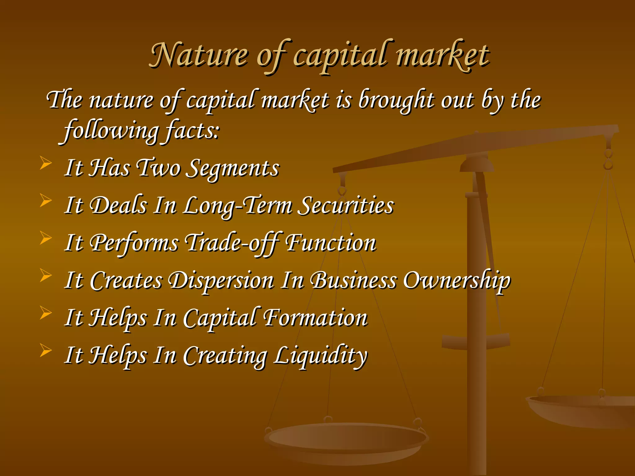 Capital market ppt | PPT