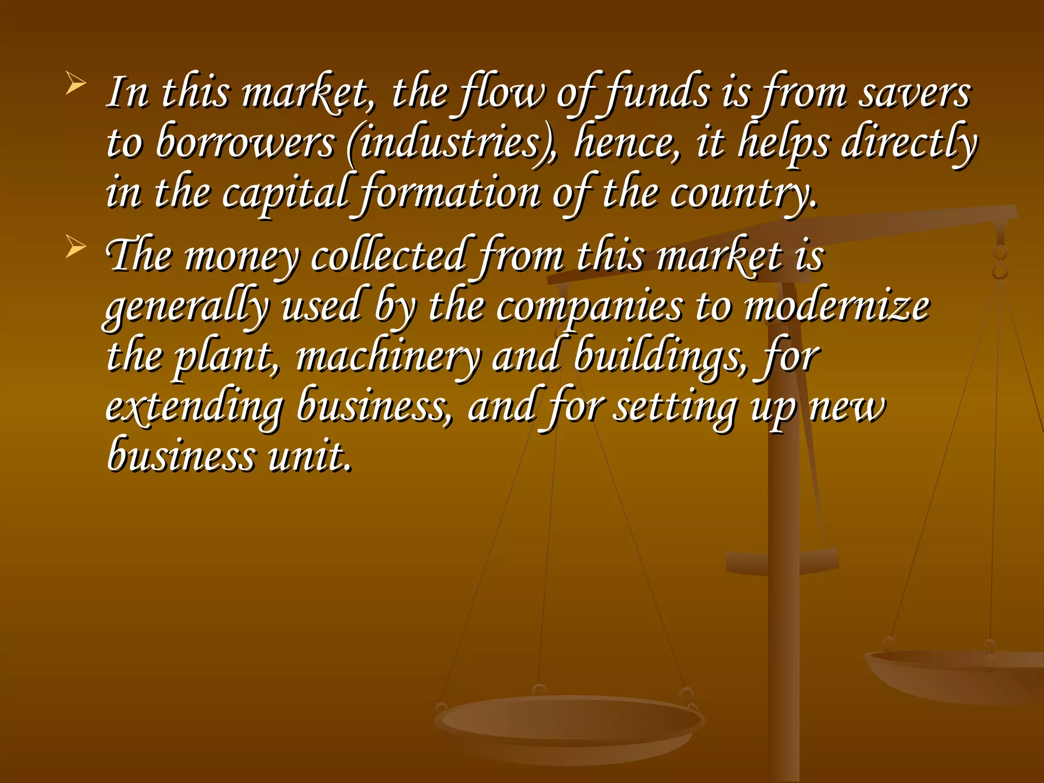 Capital market ppt | PPT