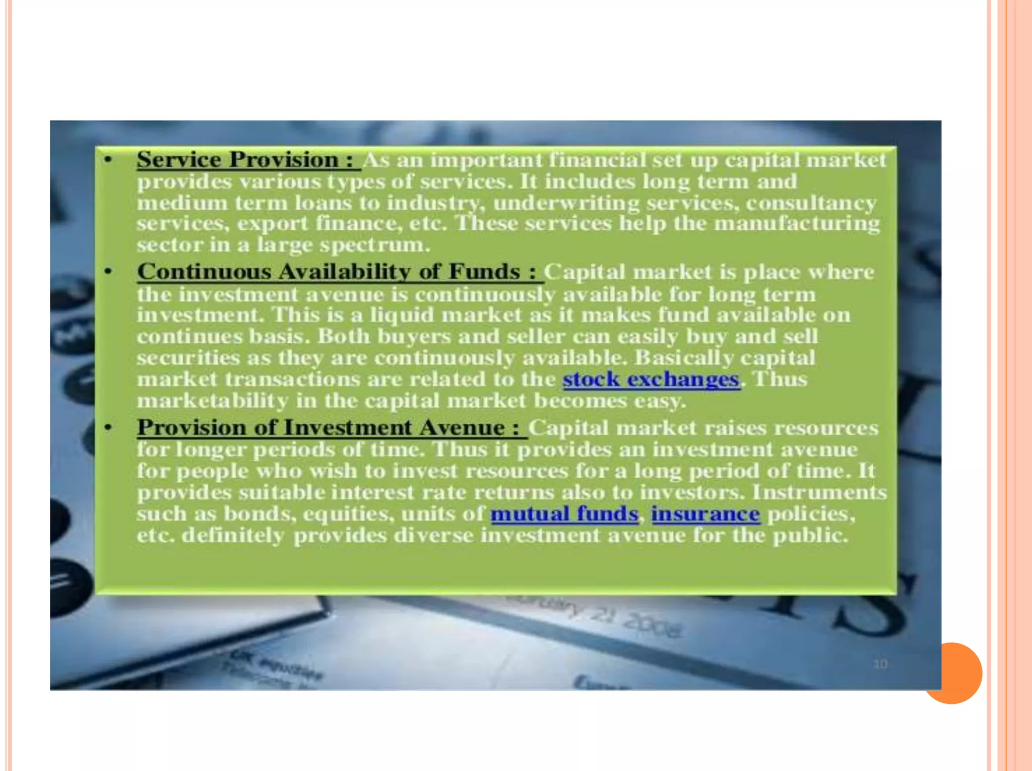 Capital Market | PPTX