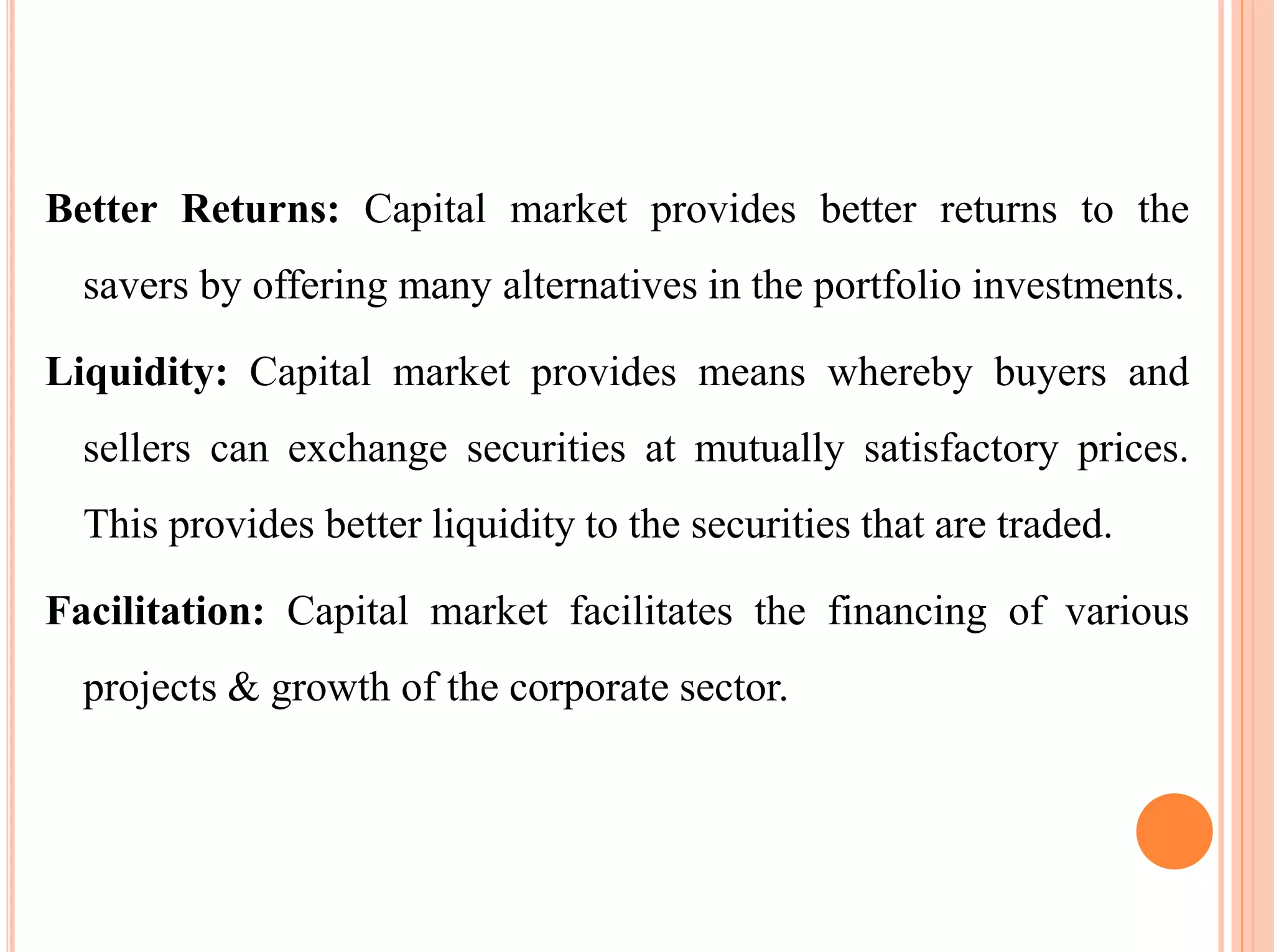Capital Market | PPTX