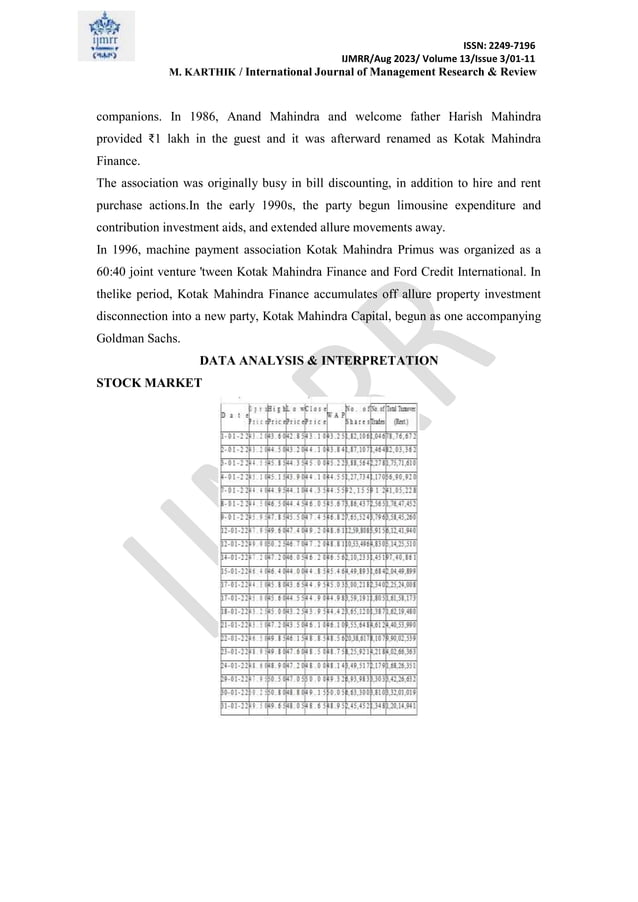 original research papers | PDF | Stocks and Bonds | Personal Investing