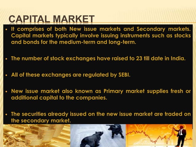 Capital markets and securities analysis | PPT
