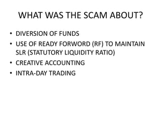 Capital market scams | PPTX