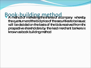 Capital & New Issue | PPT