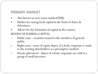 Capital & New Issue | PPT
