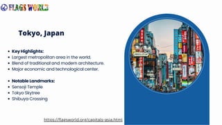 Exploring the Capitals of Asia | PPT