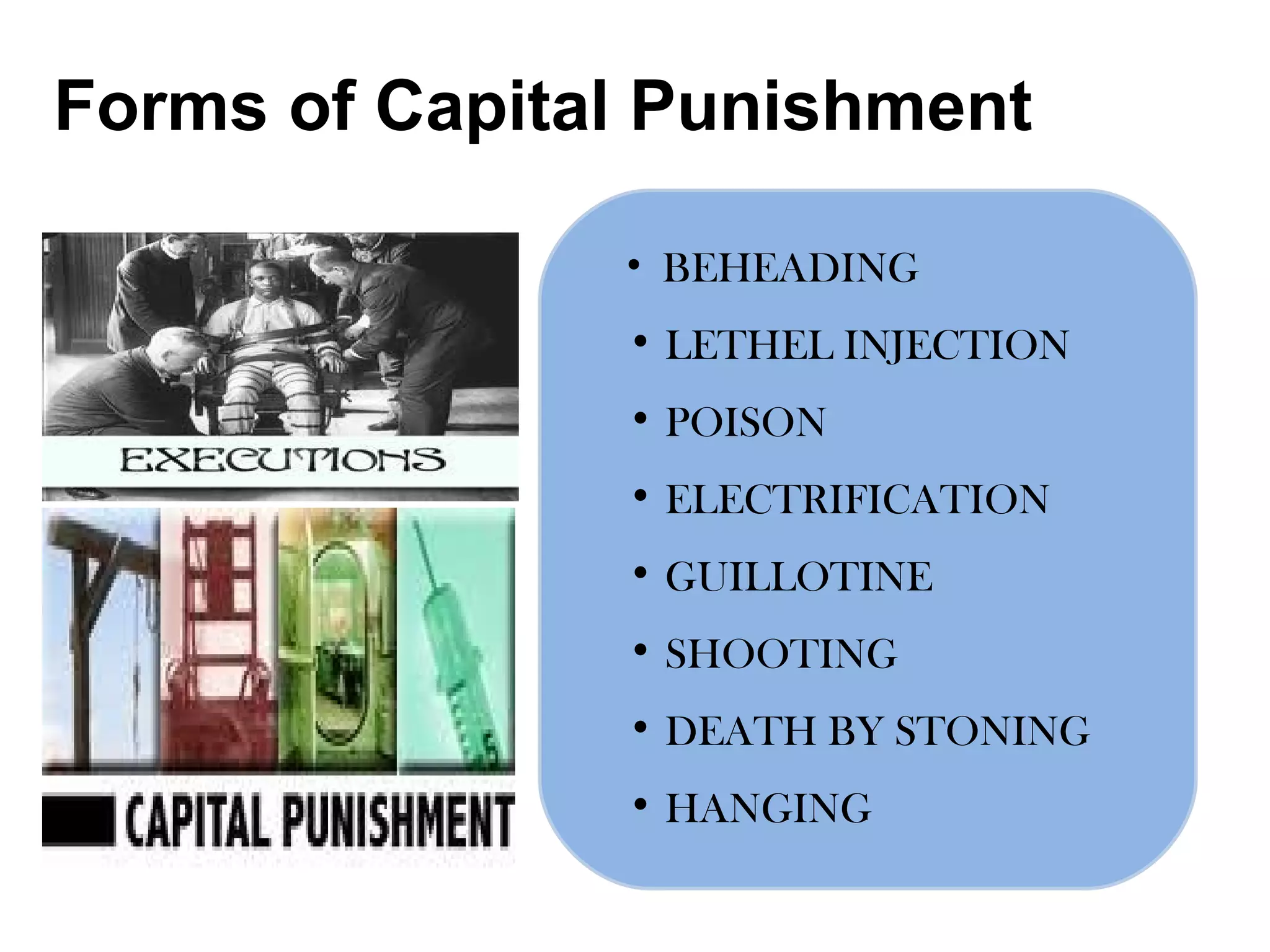 Capital punishment | PPT
