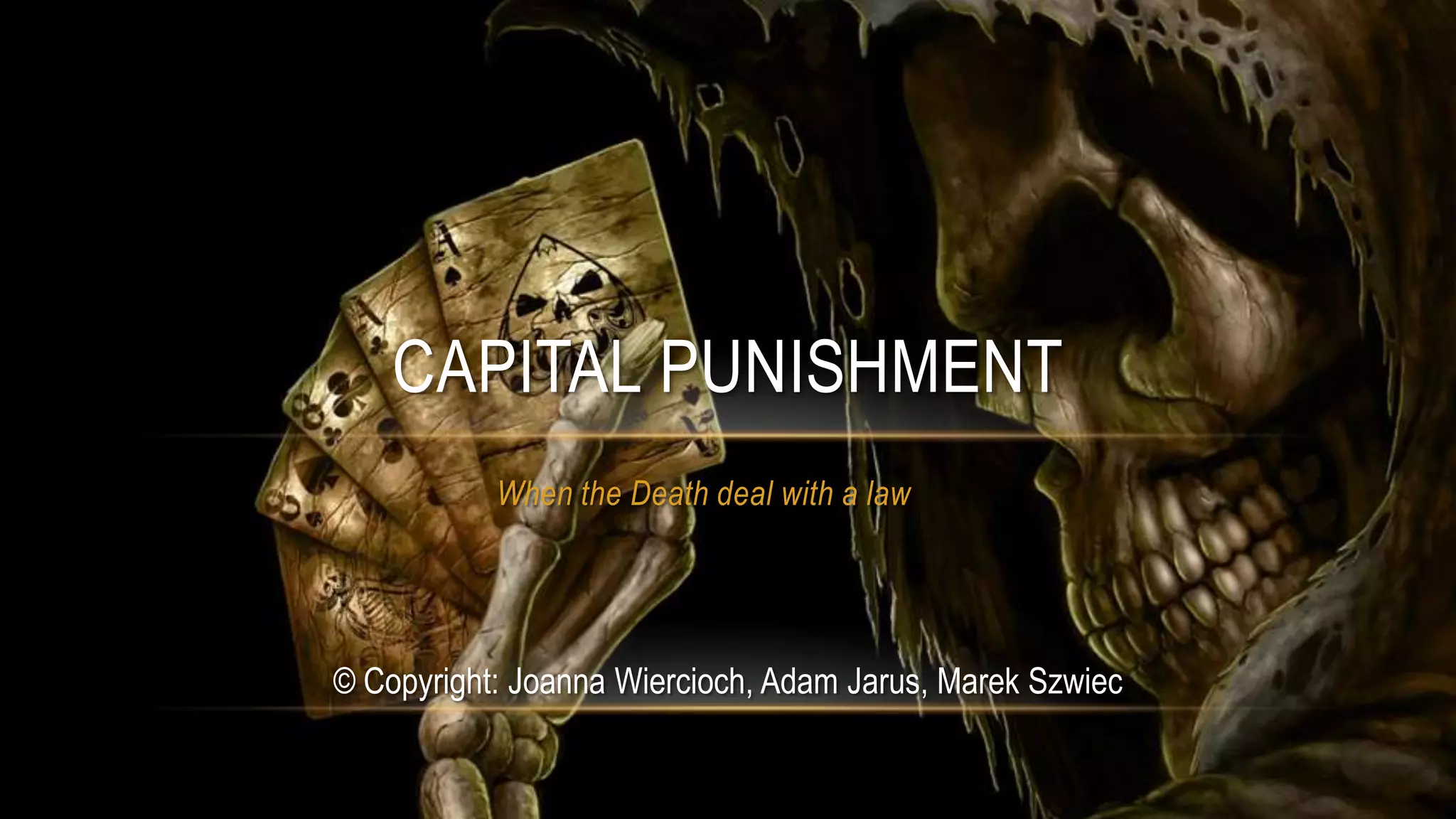 Capital punishment | PPT