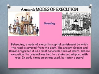 Capital punishment by waseem i. khan | PPTX