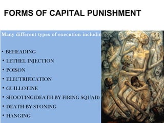 Capital punishment presented by fahad bokhari | PPT | Crime & Harmful ...