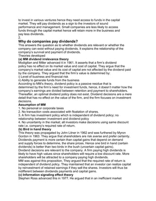 Capital rationing | DOCX