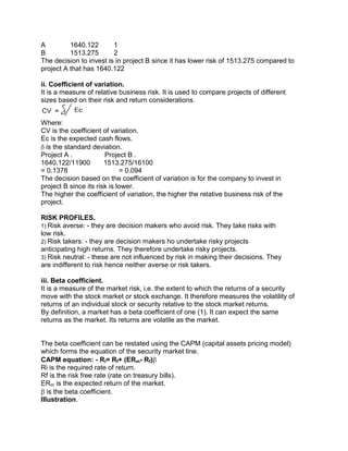 Capital rationing | PDF