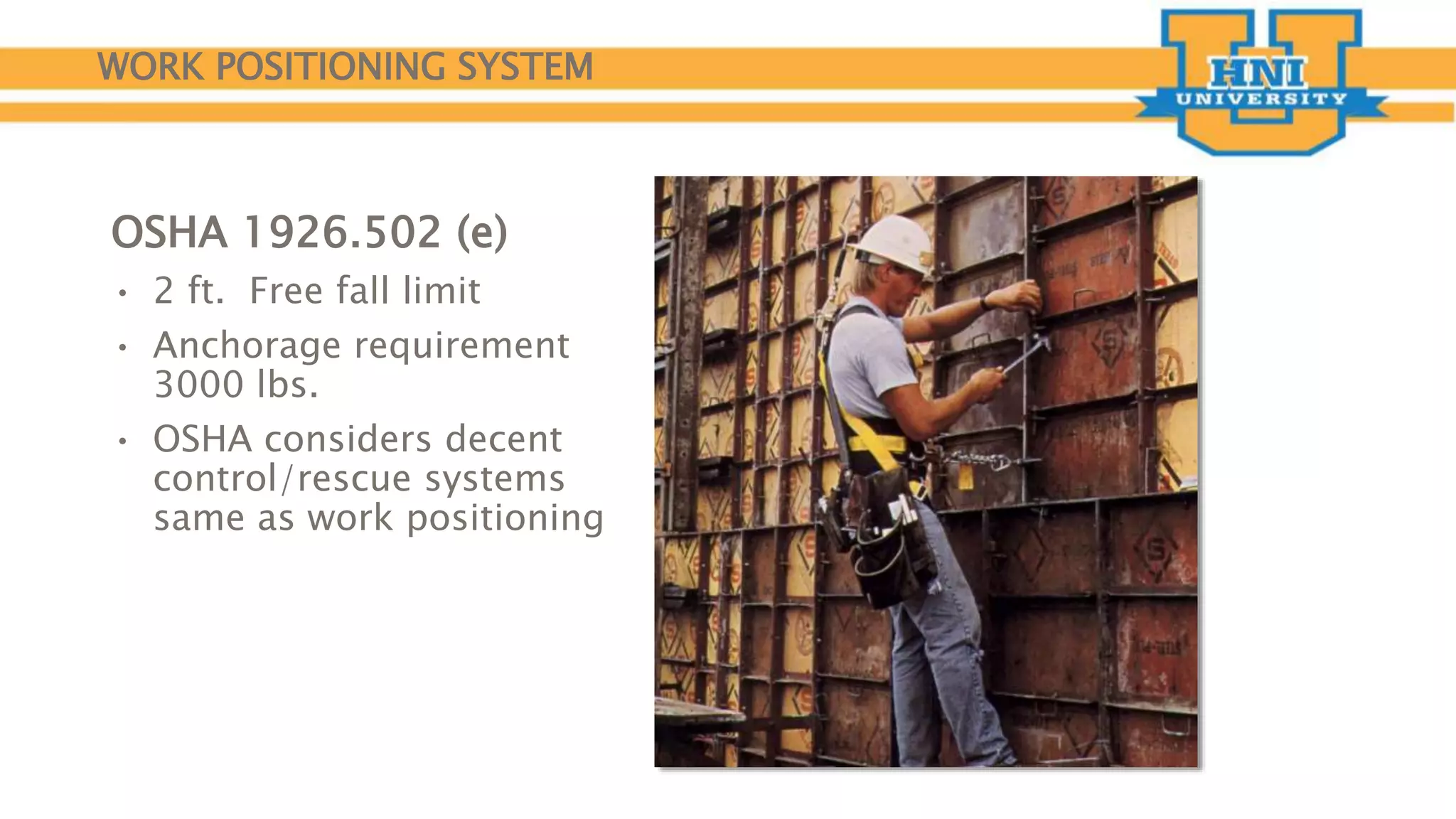 HNI U - Brace Yourself: Fall Protection and Safety Strategies to ...
