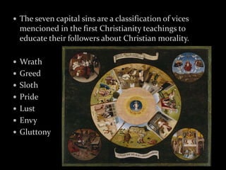 The Seven Deadly Sins | PPTX