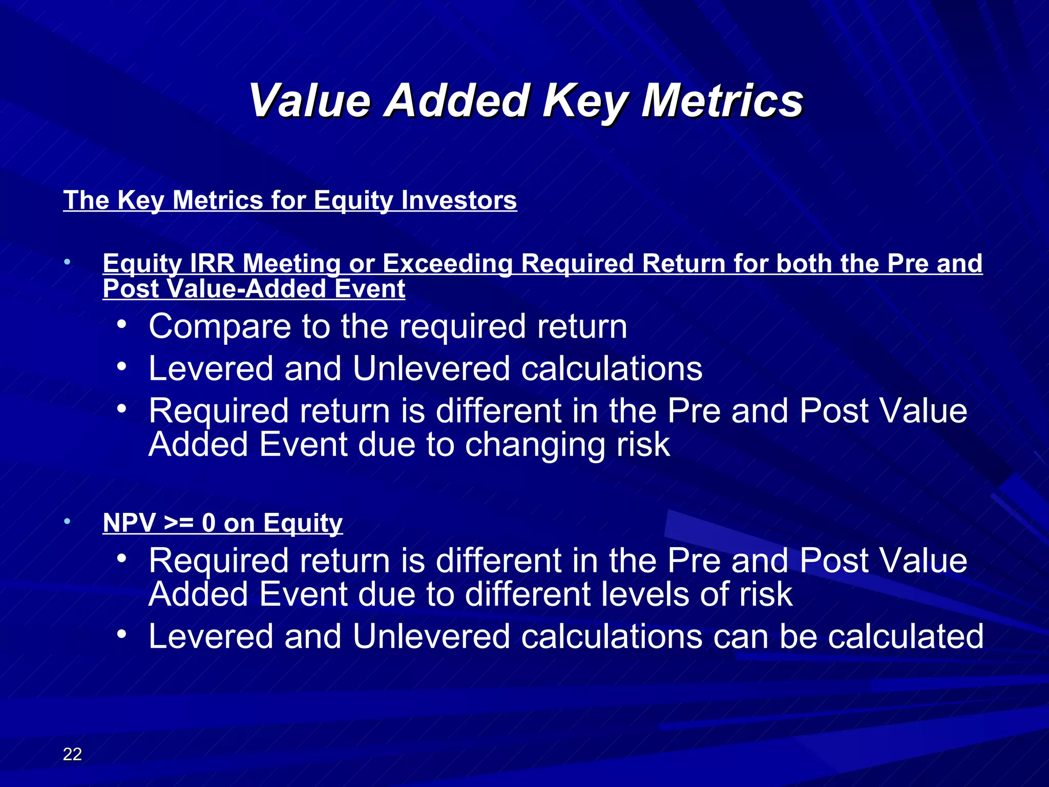 Commercial Real Estate Financial Analysis | PPT