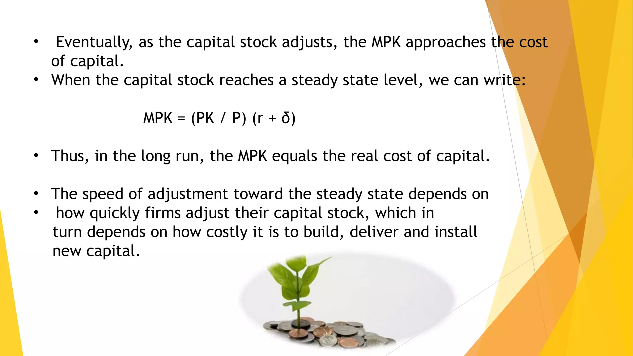 Capital stock adjustment principles (1) | PPTX