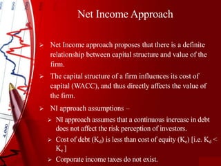 Capital structure theories | PPTX