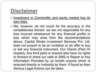 On call intraday Equity trading tips | PPT