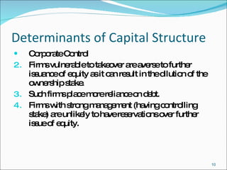 Capital Structure | PPT