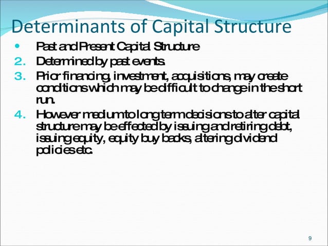 Capital Structure | PPT