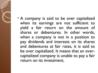 Capital structure | PPT