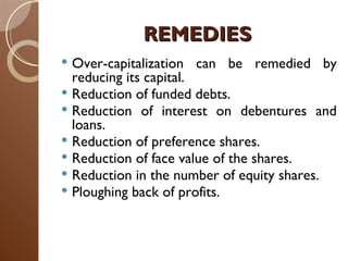 Capital structure | PPT