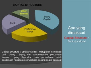 Capital structure | PPTX