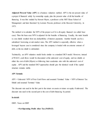 C apital structure | DOCX