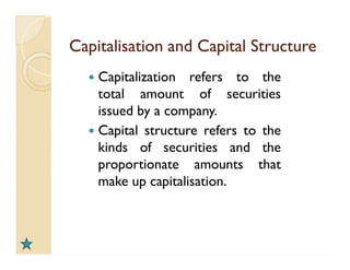 Capital structure | PDF | Business Accounting & Finance | Business